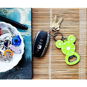 Disney Mickey Mouse Fruit Bottle Opener Keychain