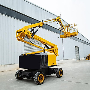 Industrial-Grade Straight & Curved Arm Boom Lifts: 12-30m Elevators for Aerial Work Platforms Pile Driver Forklift Platform Lift Table