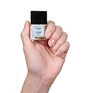 butter LONDON Horse Power Nail Rescue Basecoat, Helps Restore & Rescue Damaged Nails, Helps Promote Nail Growth & Prevent Staining, Cruelty & Gluten Free