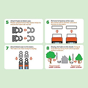 Spartan Mosquito Pro Tech - 1 Acre Pack 4 Tubes (2 Boxes) 100% American Made