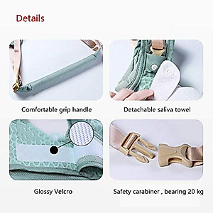 UBRAVOO Handheld Baby Walker Kids Toddler Walking Baby Toys Adjusted Baby Learning Walker Harness Keeper Walking Belt Walk Assistant,Great Gift for 7-24 Months Baby, Blue