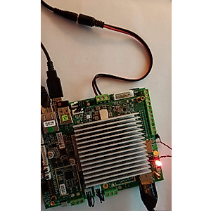 Digital Loggers, FullPower ShakaWorld Bundle: Atomic Pi with Full Breakout Board, Power Adapter and Female Barrel Jack Pigtail