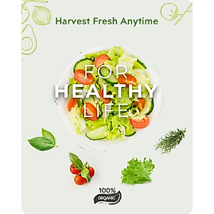 URUQ 140Pcs Hydroponic Pods Supplies: Grow Anything Kit with 35 Grow Sponges, 35 Grow Baskets, 35 Grow Domes, 35 Pod Labels - Compatible with Hydroponics Growing System Indoor Garden from Most Brands