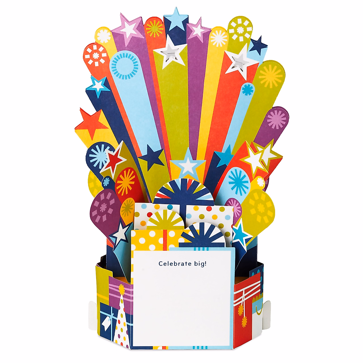 Hallmark Paper Wonder Pop Up Birthday Card with Music (Birthday Cake, Happy by Pharrell Williams)