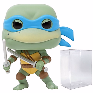 POP Teenage Mutant Ninja Turtles - Leonardo Funko Vinyl Figure (Bundled with Compatible Box Protector Case)