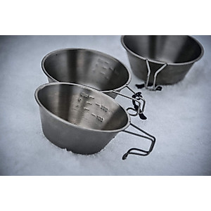 Snow Peak Ti-Backpackers Cup - Sturdy and Durable - Cooking and Measuring - 4.8 x 1.75 in