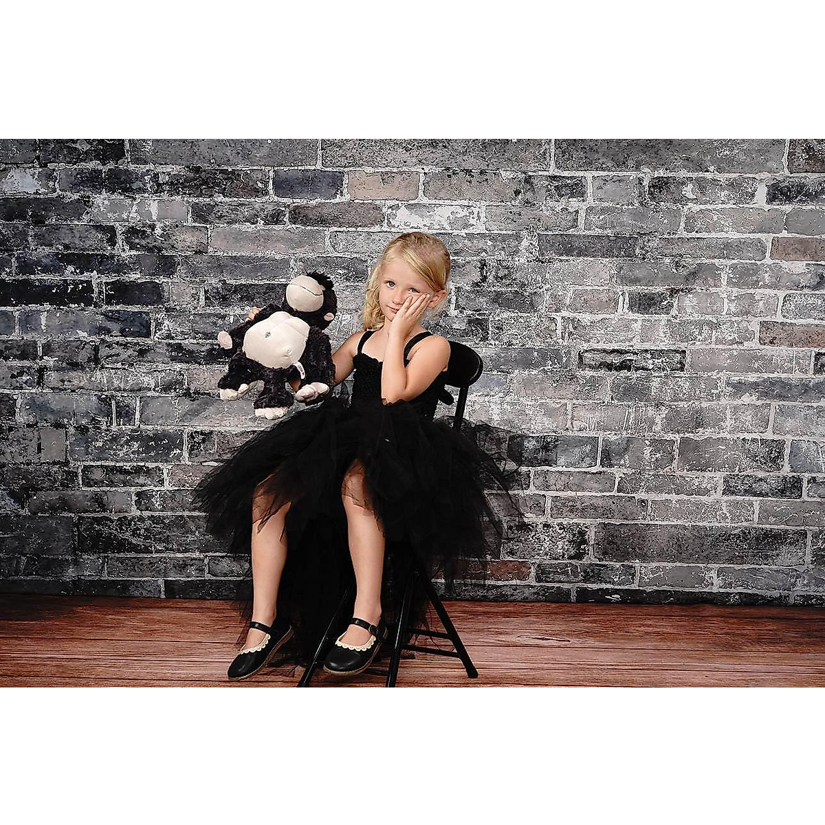 Kate Photography Floor Mats Brown Wood Floor Backdrop Anti-Slip Mat for Photography Newborn Photography Props Rubber Mat for Photo Studio 8x5ft