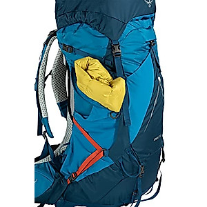 Osprey Atmos AG LT 65L Men's Backpacking Backpack, Scenic Valley/Green Peppercorn, Small/Medium