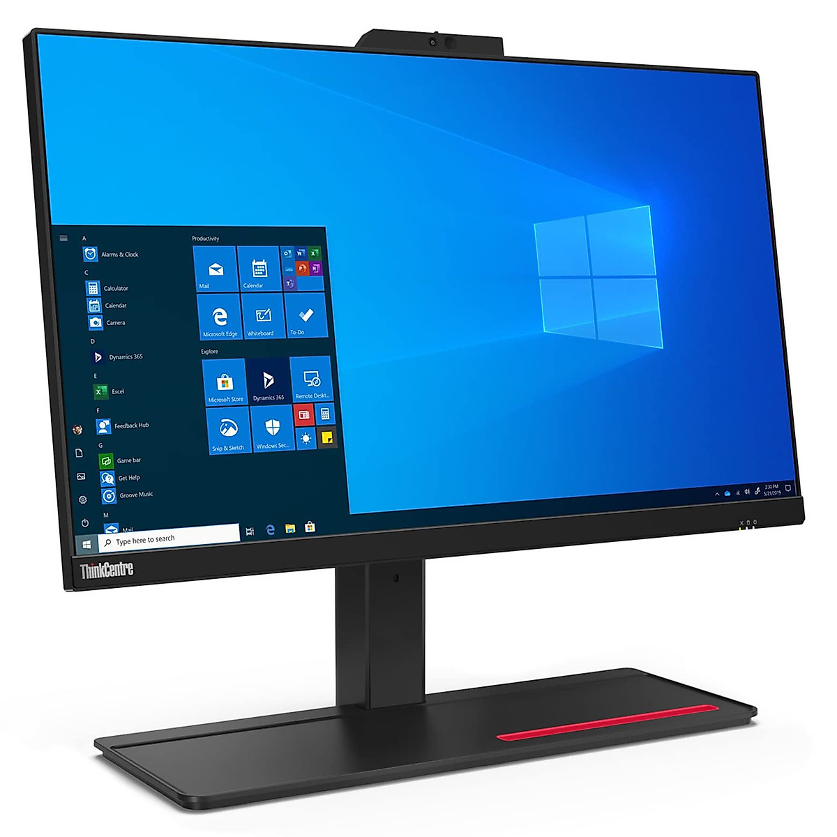 Lenovo ThinkCentre M90a AIO 23.8" Touchscreen FHD Business All-in-One Desktop Computer, Intel Hexa-Core i5-10400 (Beat i7-8700), 16GB RAM, 512GB PCIe SSD, DVDRW, WiFi 6, Windows 11 Pro, BROAG Mousepad
