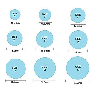 His or Hers (Sold Separate Price for ONE Ring Only) 6mm/4mm Stainless Steel His Crazy and Her Weirdo Couple Wedding Bands Ring -CR161 (Men's Ring (her Weirdo), 12)
