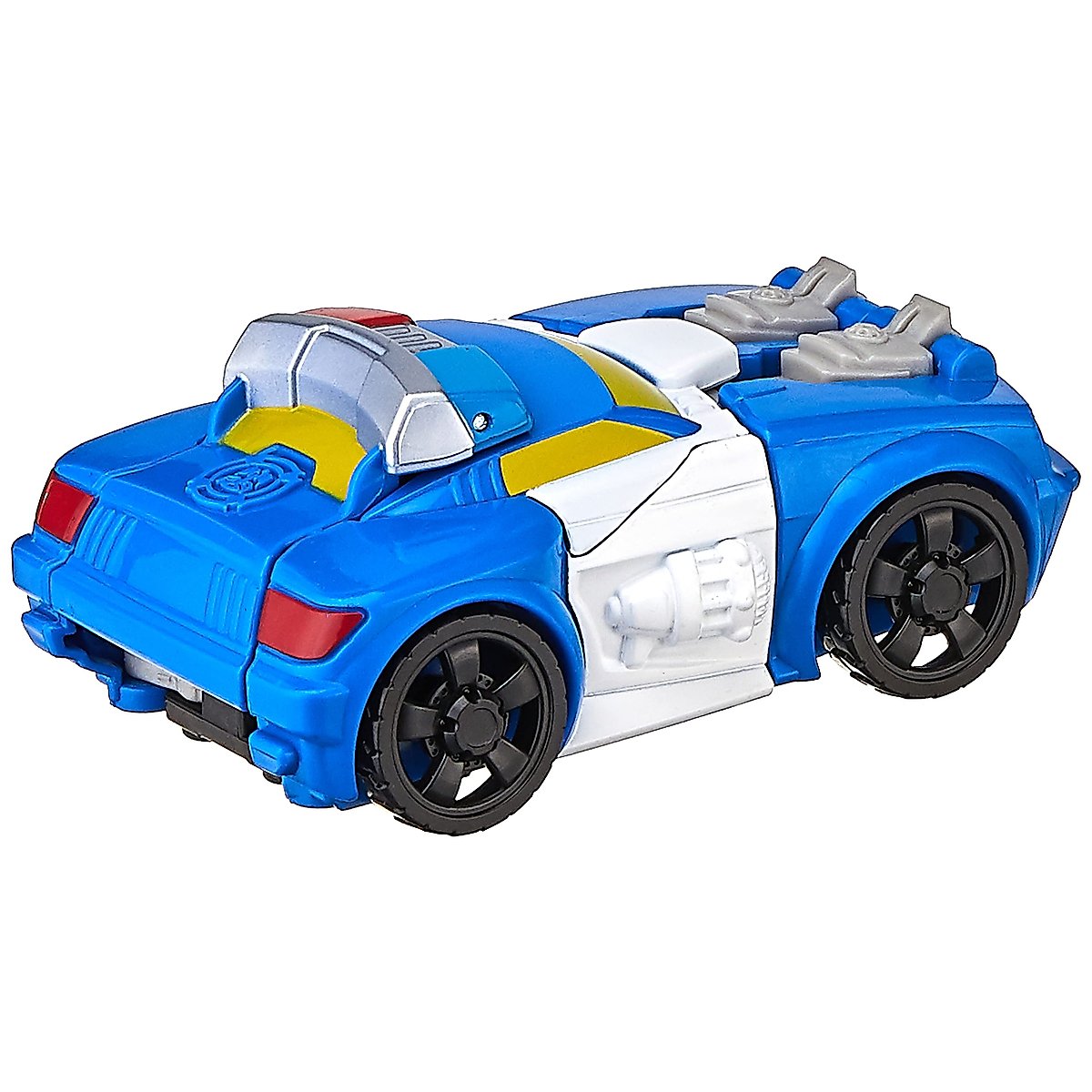 Transformers Playskool Heroes Rescue Bots Academy Classic Heroes Team Chase The Police-Bot Converting Toy, 4.5-Inch Action Figure, Kids Ages 3 and Up