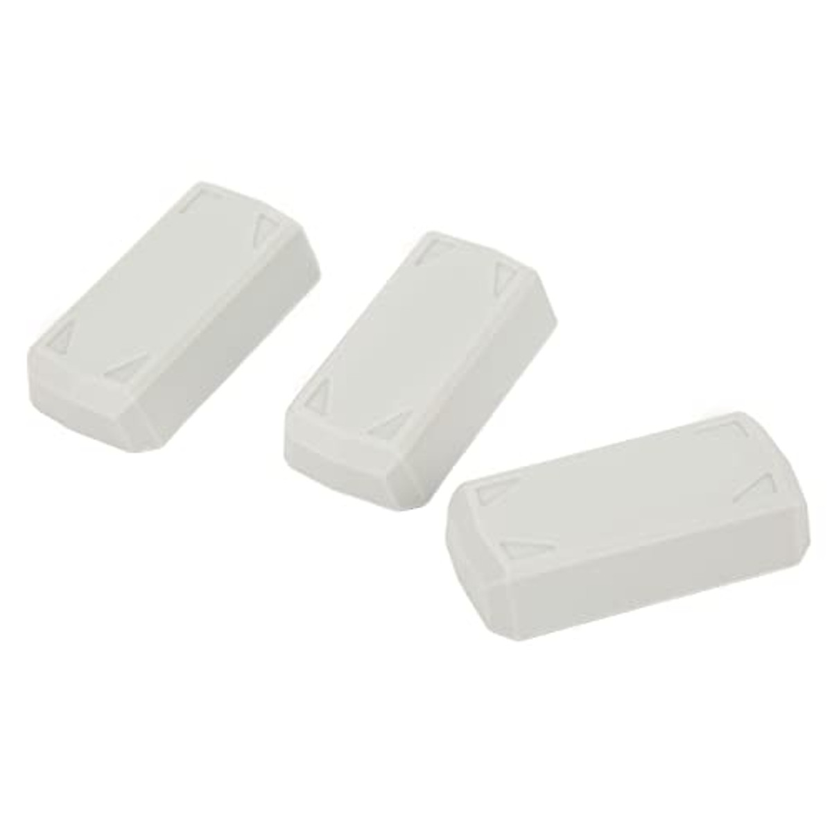 Focket Drone Battery Dust Cover, Compact TPU Waterproof Cover for Drone Battery Port 3pcs for AntiCollision (Grey)