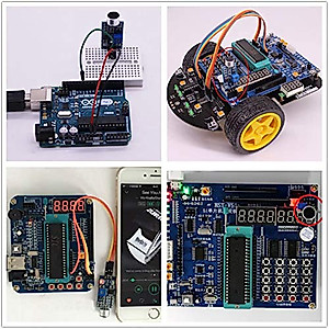 ANMBEST 5PCS Microphone Sensor Module LM393 High Sensitivity Sound Detection Board for Arduino RPi AVR PIC (Upgraded Version)
