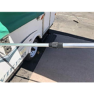 Pop Up Tent Trailer Awning, EZ Lite Campers® Camping Trailer RV Awning 9ft Beige