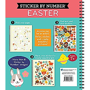 Brain Games - Sticker by Number: Easter