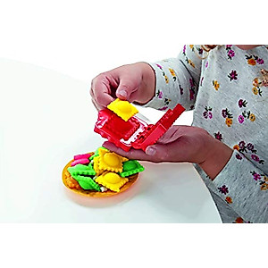 Play-Doh Kitchen Creations Noodle Party Playset for Kids 3 Years and Up with 5 Non-Toxic Colors