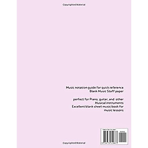 Music Manuscript Notebook – 12 staves: Composition Notebook For Kids |Manuscript Paper With 12 Staves For Beginners and Intermediate |Gift For Musical ... Musician, Music Producer, writer supplies|