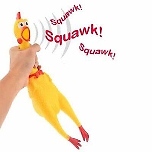 DPWOUM Robber Chicken Toy for Dogs and Pets - Hilarious Squeaky Noisemaker Gadget for Endless Fun and Entertainment