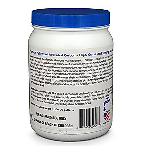 Boyd Enterprises CPBLU44 Chemi-Pure Blue Grande Aquarium Filtration, 44 oz, Black