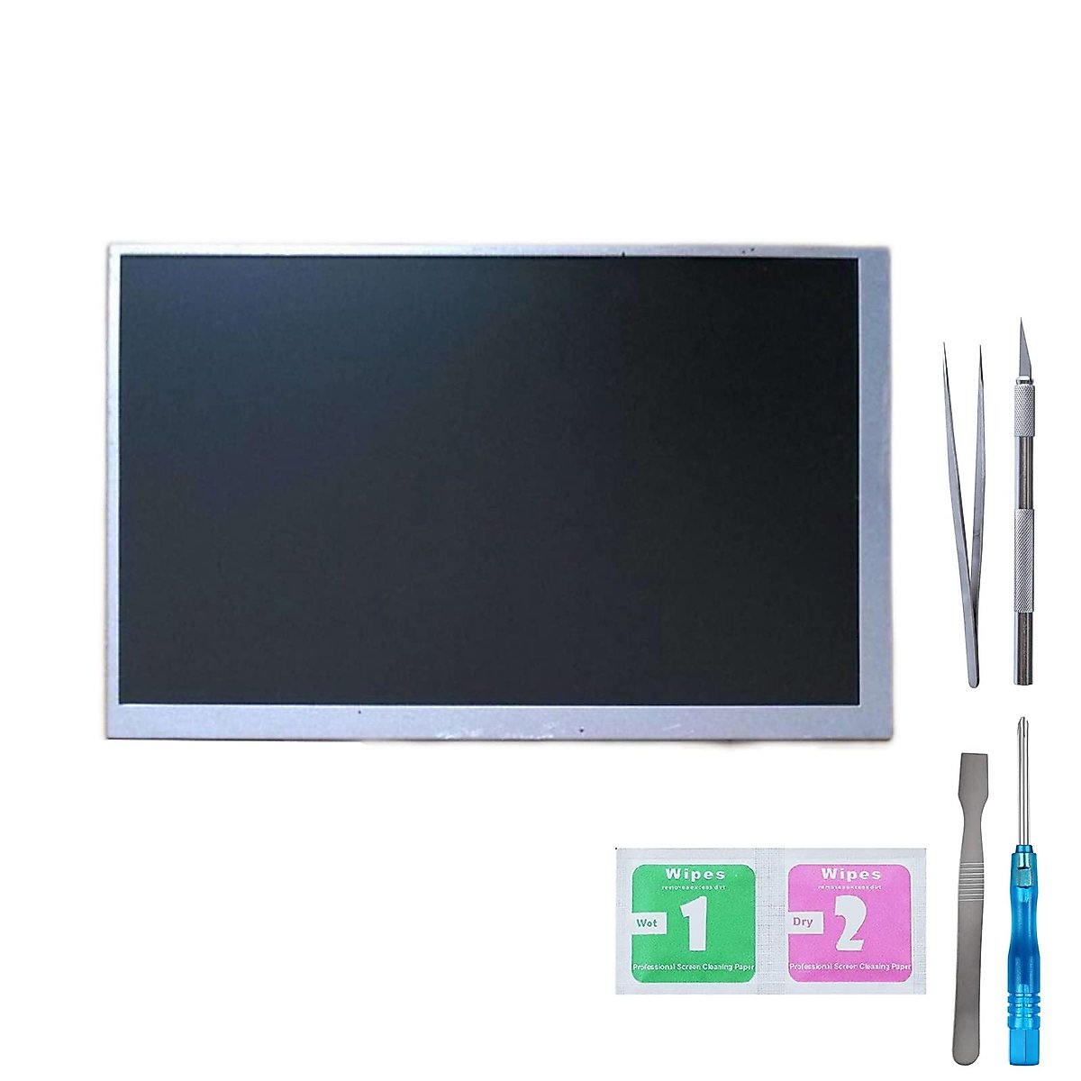 JayTong LCD Display for AMPIRE 7 inch 800(RGB)*480 AM800480R3TMQWTA1H LCD Screen Module Replacement with Tools
