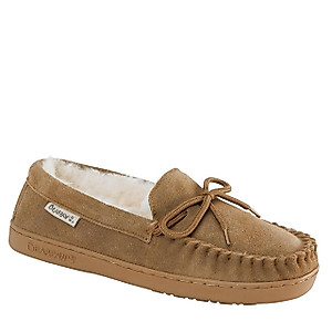 BEARPAW Men's Moc II Wide Hickory Size 10 | Men's Slipper | Men's Shoe | Comfortable & Lightweight