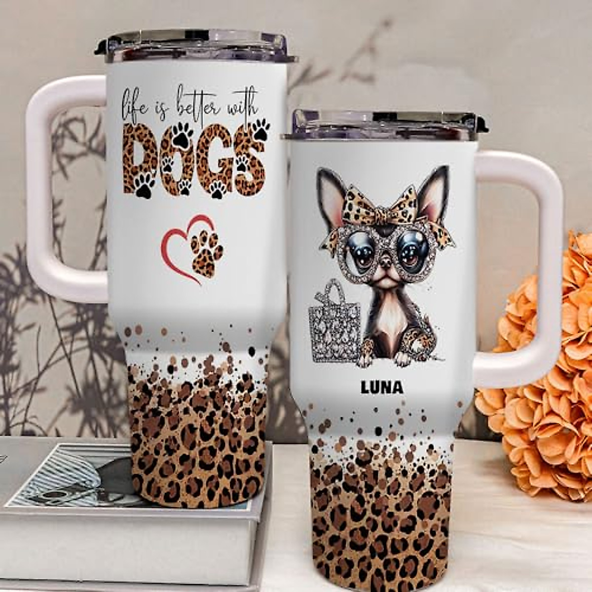 Personalized Dog Tumber with Xoloitzcuintli Dog’s Name – Custom Cup for Dog Moms, Ideal Gift for Women, Girlfriend, Best Friend, Christmas Gifts U5rPdl