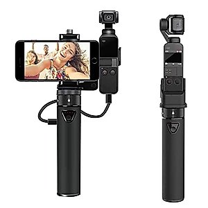 Smatree Portable Osmo Pocket 2 PowerStick(Power Bank) Compatible for DJI Osmo Pocket 2 & DJI Osmo Pocket, Handheld Smartphone Holder Mount Bracket for Osmo Pocket Camera