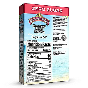 Margaritaville Singles To Go Drink Mix Ultimate Summer Variety Party Bundle Margarita, Pina Colada & Strawberry Daiquiri, (18 Piece Assortment)