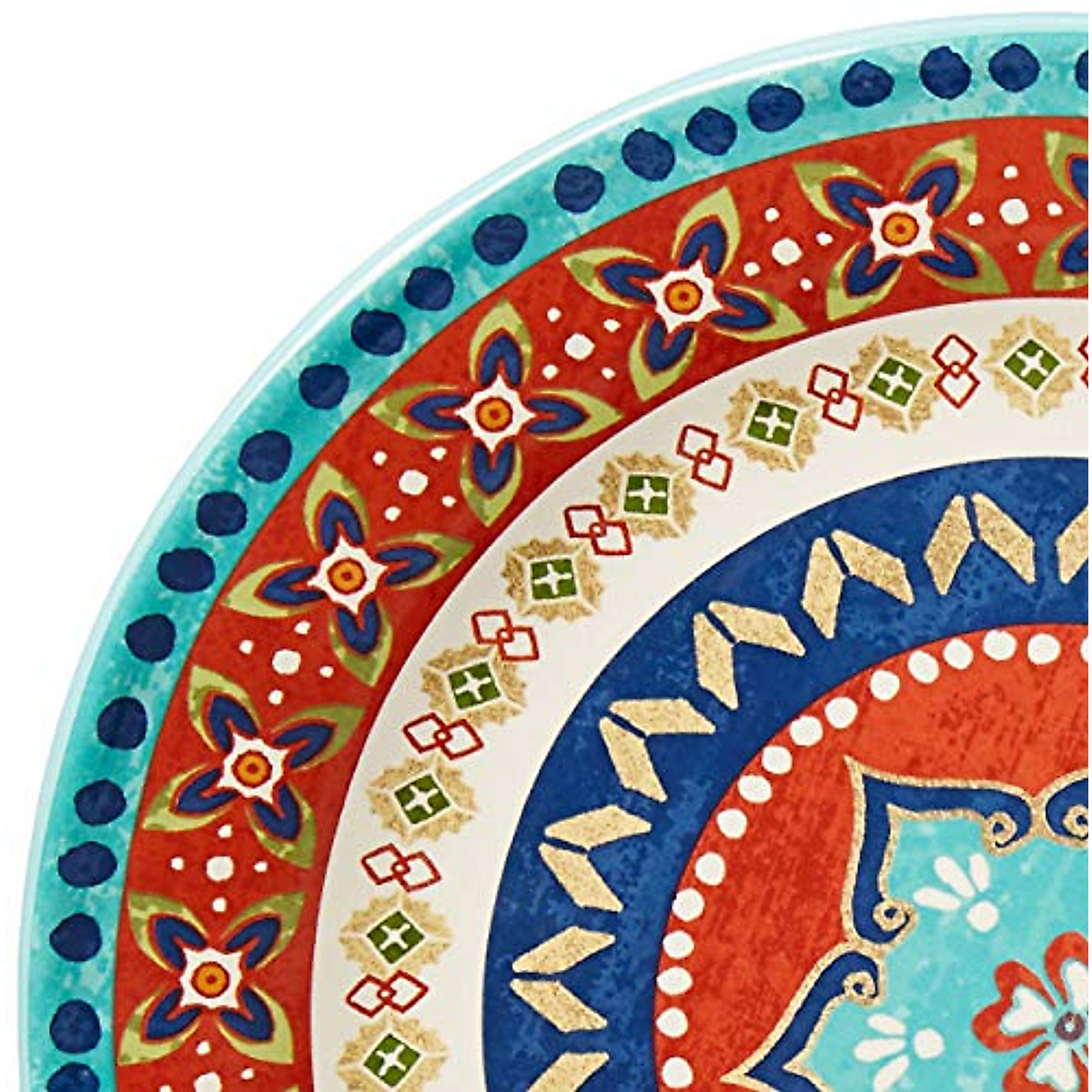 Certified International Monterrey 16 pc. Dinnerware Set, Service for 4, Multicolored