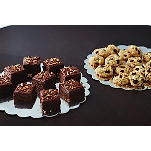 Wilton 12" Silver Platters, 5pk