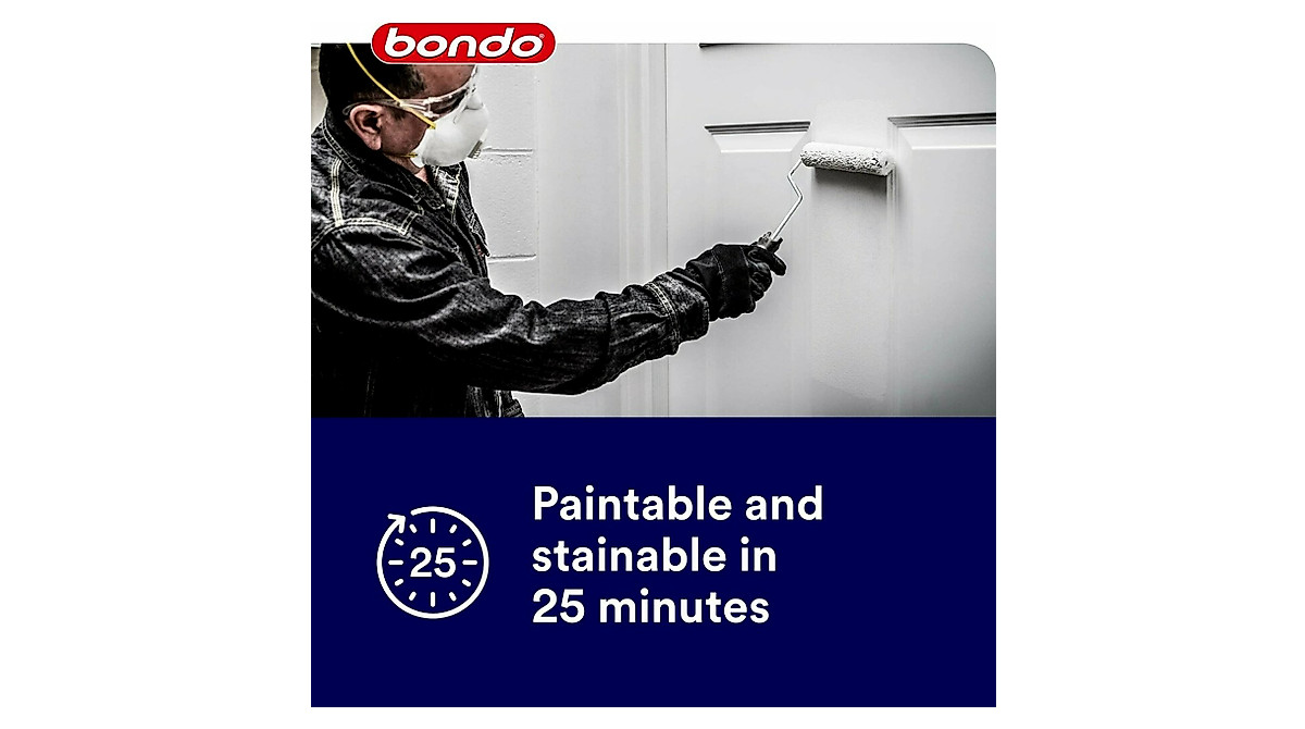 Bondo All-Purpose Putty – Fast, Permanent, Paintable