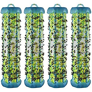 RESCUE! Non-Toxic TrapStik for Flies – Indoor Hanging Fly Trap - 4 Pack