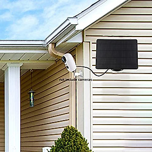 PENCHEN 10W 5V Micro USB Solar Panel 2000mAh 360-degree Rotation Waterproof Wall Mounted Monocrystal Silicon Solar Plate for USB Camera