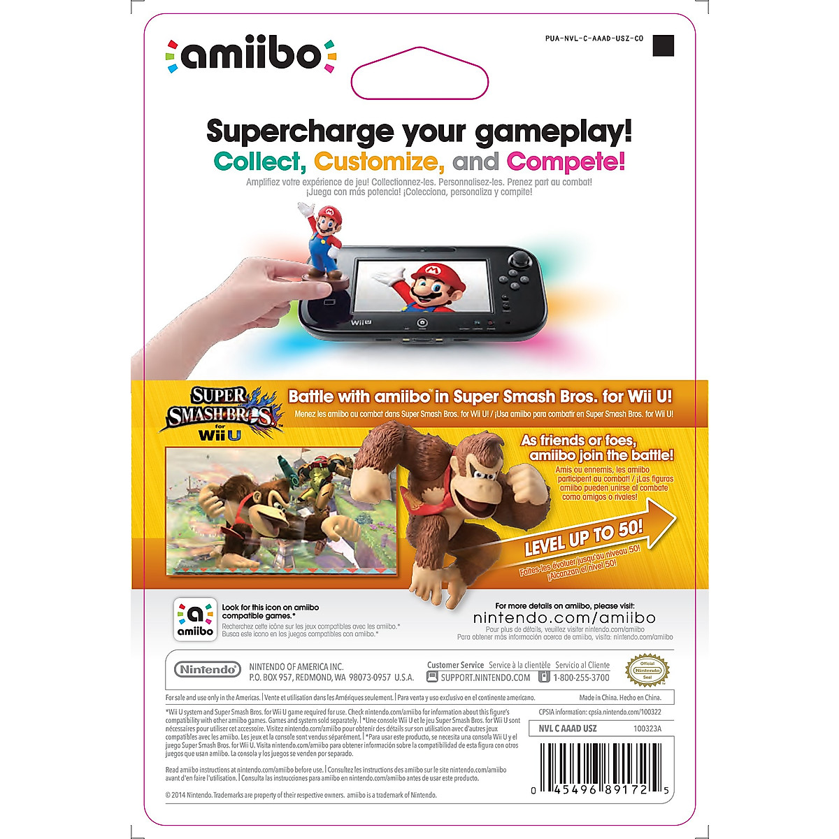 Nintendo Donkey Kong amiibo - Nintendo Wii U