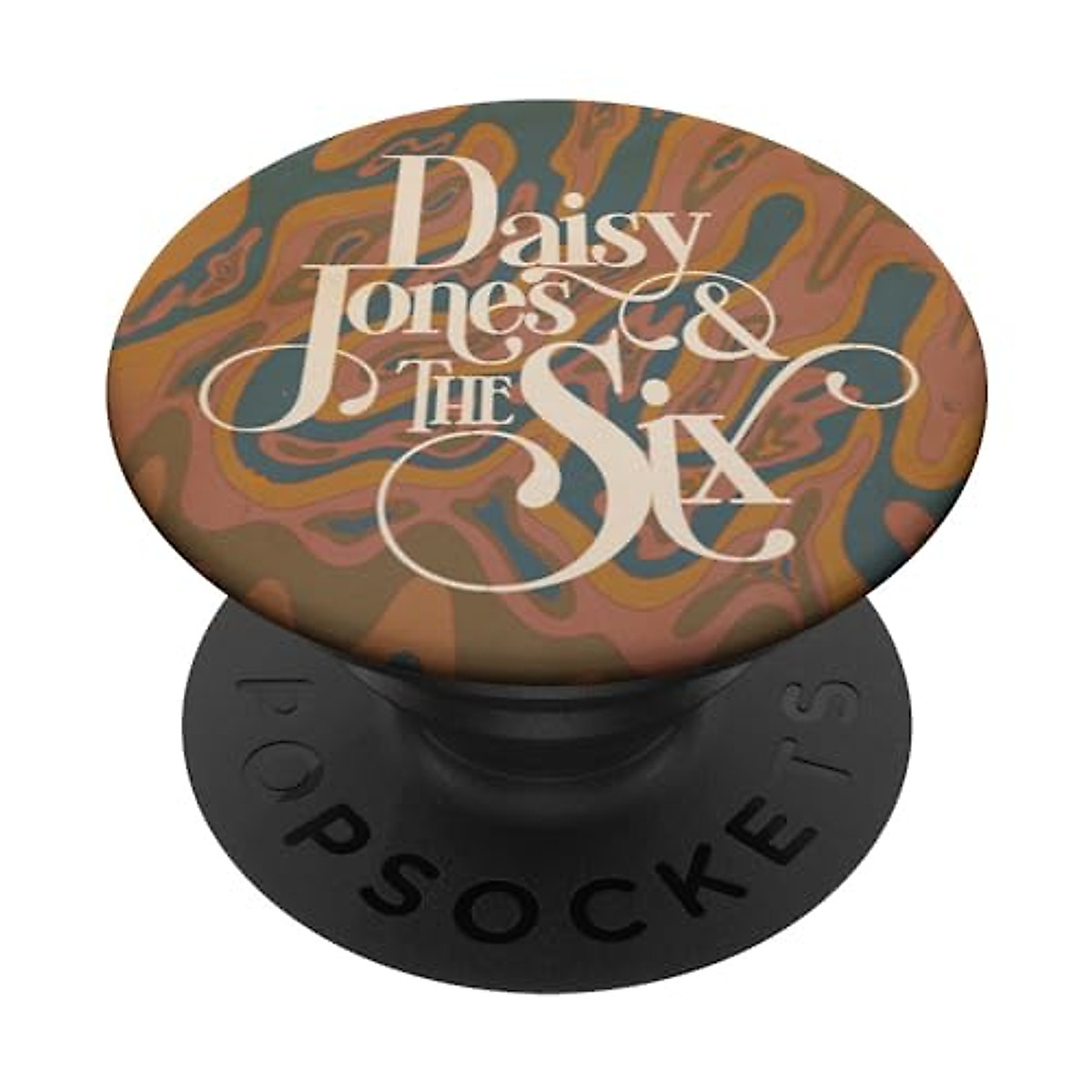 Daisy Jones & the Six - Vintage Psychedelic Logo PopSockets Standard PopGrip