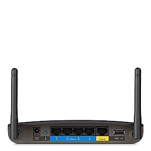 Linksys AC1200 Wi-Fi Wireless Dual-Band+ Router, Smart Wi-Fi App Enabled to Control Your Network from Anywhere (EA6100)