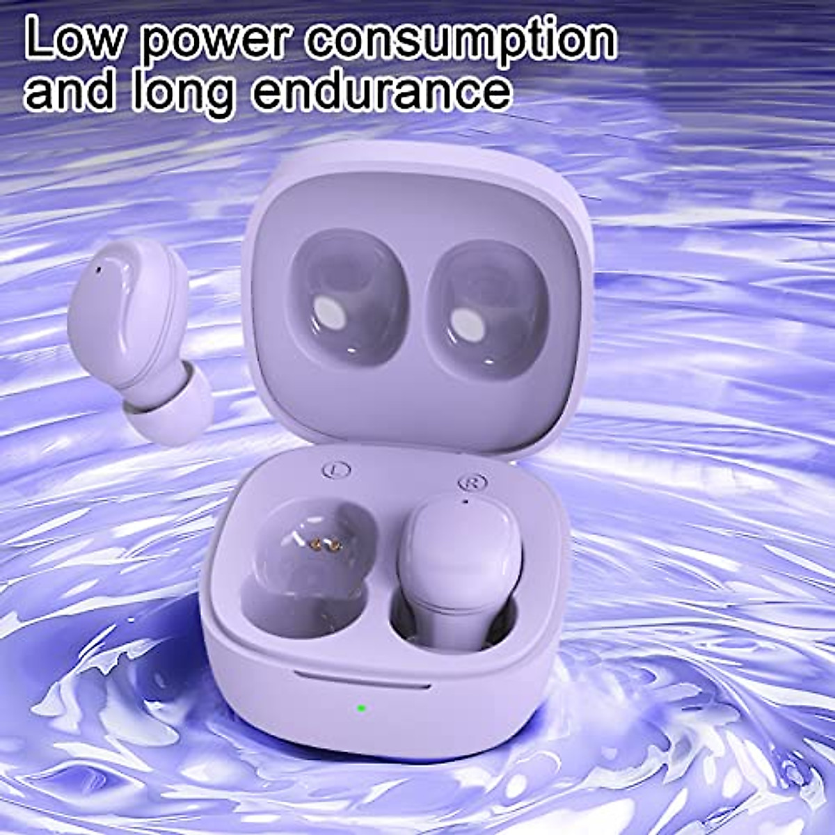 True Wireless Bluetooth5.0 Earbuds,XY30 in-Ear Noise Reduction Earphones Premium Fidelity Stereo Sound Headset E-Sports Game Earbuds for Running