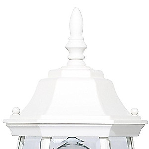 Hampton Bay Alexandria 180 Degree Outdoor 18.5" h x 7" w x 8.5" White