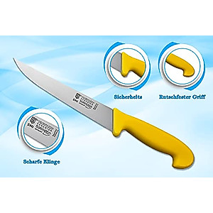 SMI – 7 inch Solingen Butcher Knife For Meat Cutting Professional Chef Knife Meat Knife Sharp Kitchen Knives Solingen Knife - Made In Germany