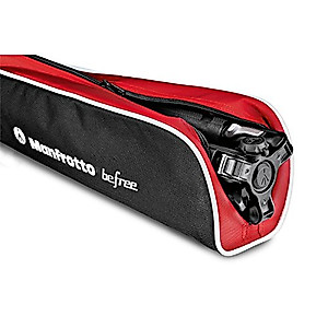 Manfrotto Befree Advanced Tripod with Lever Closure, Travel Tripod Kit with Ball Head, Portable and Compact, Aluminium Tripod for DSLR Reflex and Mirrorless Cameras, Camera Accessories