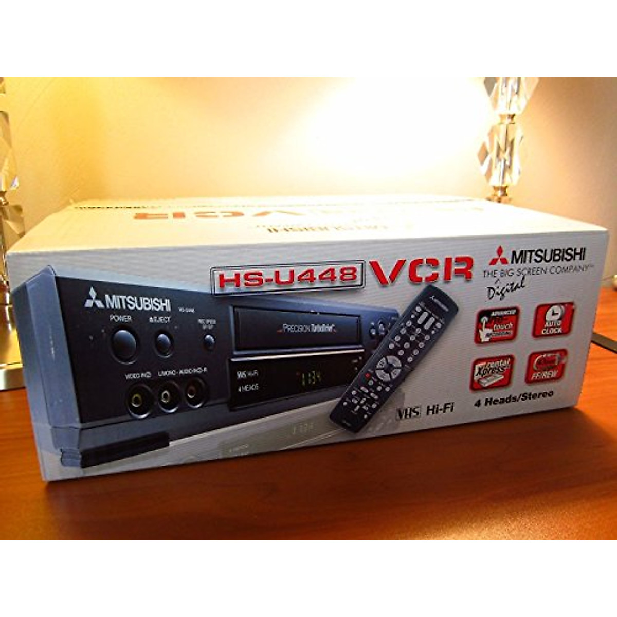 Mitsubishi Hs-u448 Hi-fi VCR 4-head