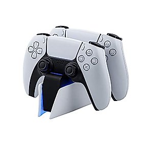 Mcbazel Dual Charger for PS5, Controller Charger Fast Charging Station Dock USB Type C Charging Adapter with LED Indicator for PlayStation 5 DualSense Controller