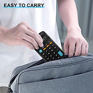 30 Pieces Pocket Size Mini Calculator Merkaunis Small Pocket Calculator Bulk Black Solar Battery Dual Powered Calculator Handheld Basic Calculators Mini Size for School Desktop Home Kids Office