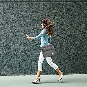 BAGBEBAG Lunch Bag for Men Women, Insulated Lunch Bag Women Man, Adult Lunch Box for Men Women, Large Lunch Bag for Office Work Picnic, Leak Resistant Cooler Bag, 24-Can,14L (Gray)