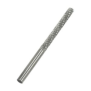 S SYDIEN 4mm Shank HSS Rotary Burrs Bits Rotary Files for Woodworking/Drilling/Carving/Engraving/Grinding