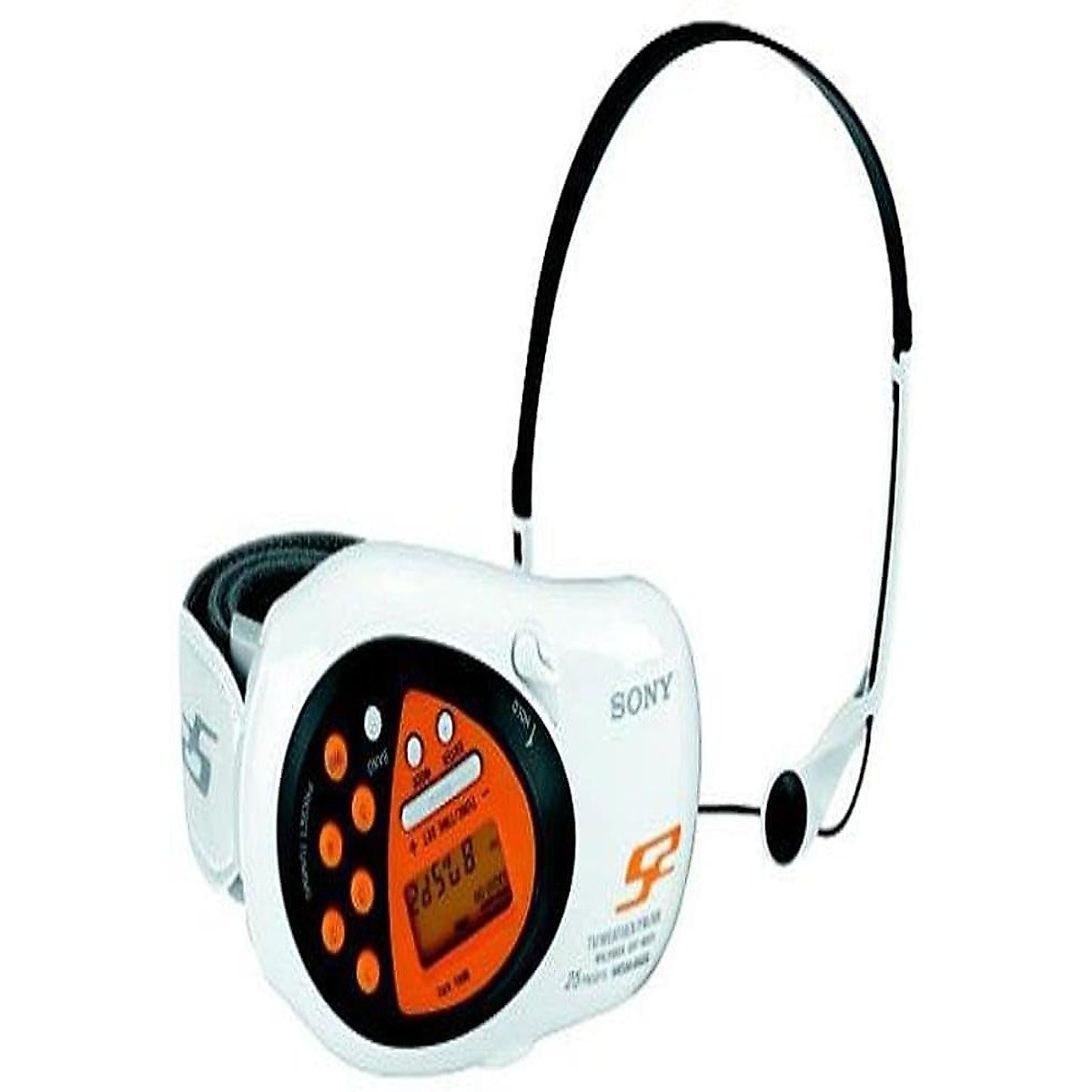 Sony SRF-M80V S2 Sports Walkman Arm Band Radio with FM/AM, TV and Weather Channels (Discontinued by Manufacturer)