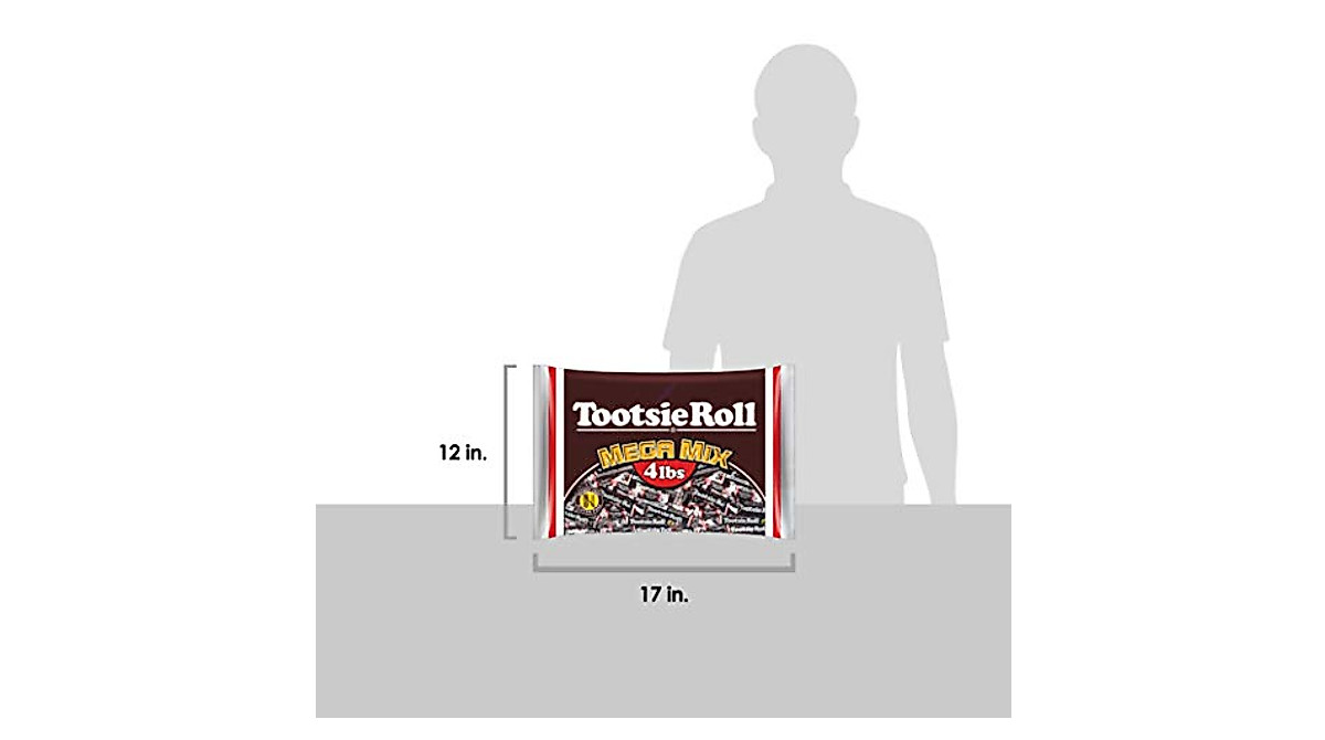 Tootsie Roll Mega Mix - 4lb Variety of Classic Chocolatey Treats