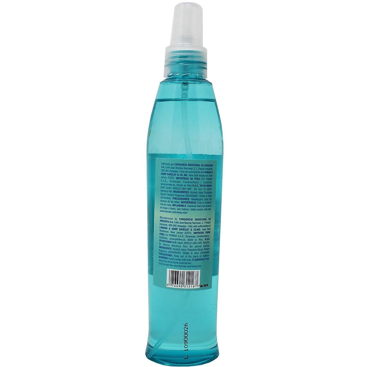 M & L Lotus 7 Violets Cologne 8 Fl Oz (Colonia de Lotto y Violetas)