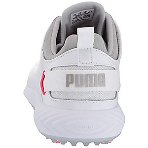 PUMA womens Ignite Blaze Pro Golf Shoe, Puma White-high Rise, 7.5 US