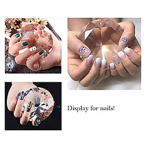 LONGWIN 80mm(3.1 Inch) Crystal Diamond Paperweight Jewels Wedding Decorations Centerpieces Home Decor (Clear)­